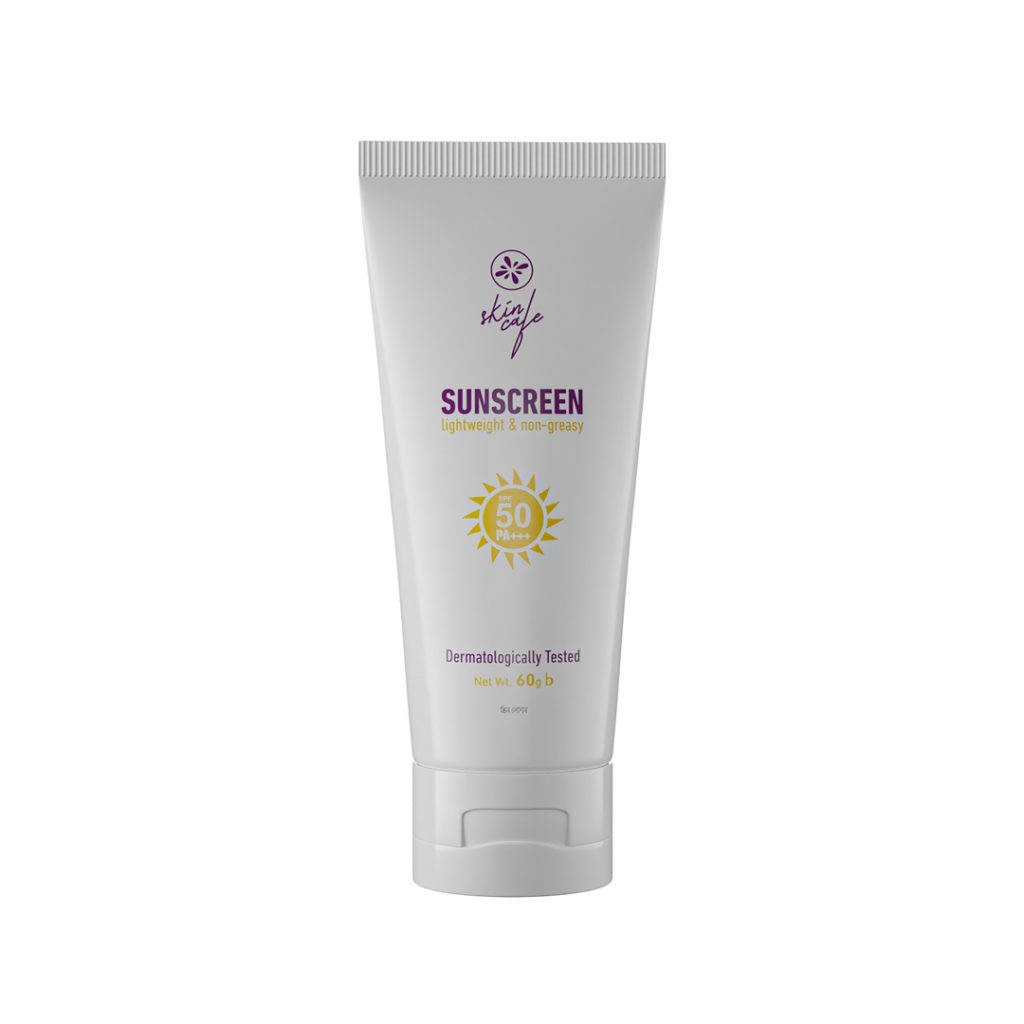 Skin Cafe Sunscreen SPF 50 PA+++ Lightweight & Non-Greasy - 60gm - Skin ...